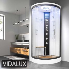 MEGA SALE - Vidalux Hydro Plus 900 Customisable Steam Shower 900 x 900
